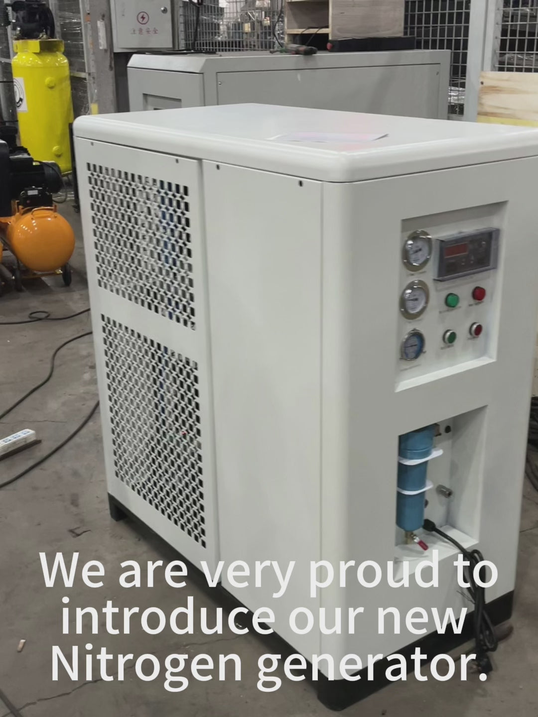JINSLU Industrial High-Efficiency Nitrogen Generator SG-Z059 for Laser ...